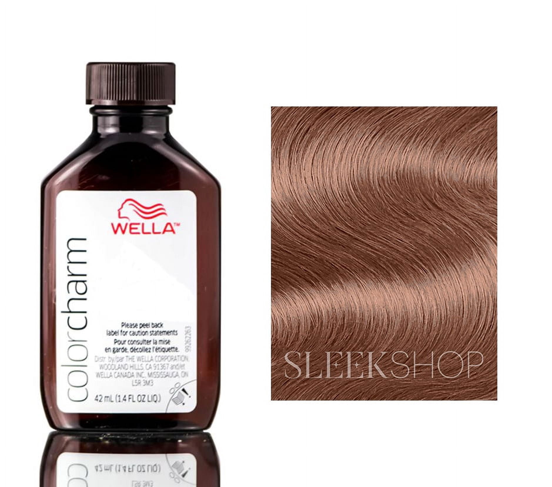 5RG/445 - Light Auburn , Wella Color Charm LIQUID Permanent Hair color ...