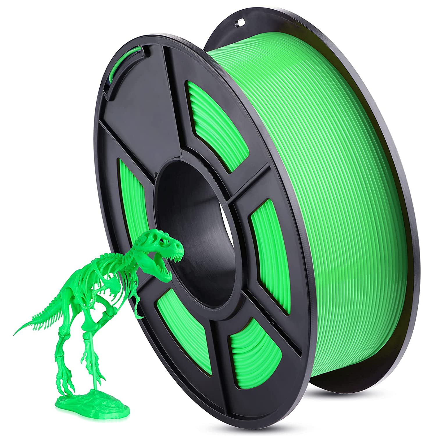 Anycubic PLA 3D Printer Filaments for 3D Printers, Green, 5 Count ...