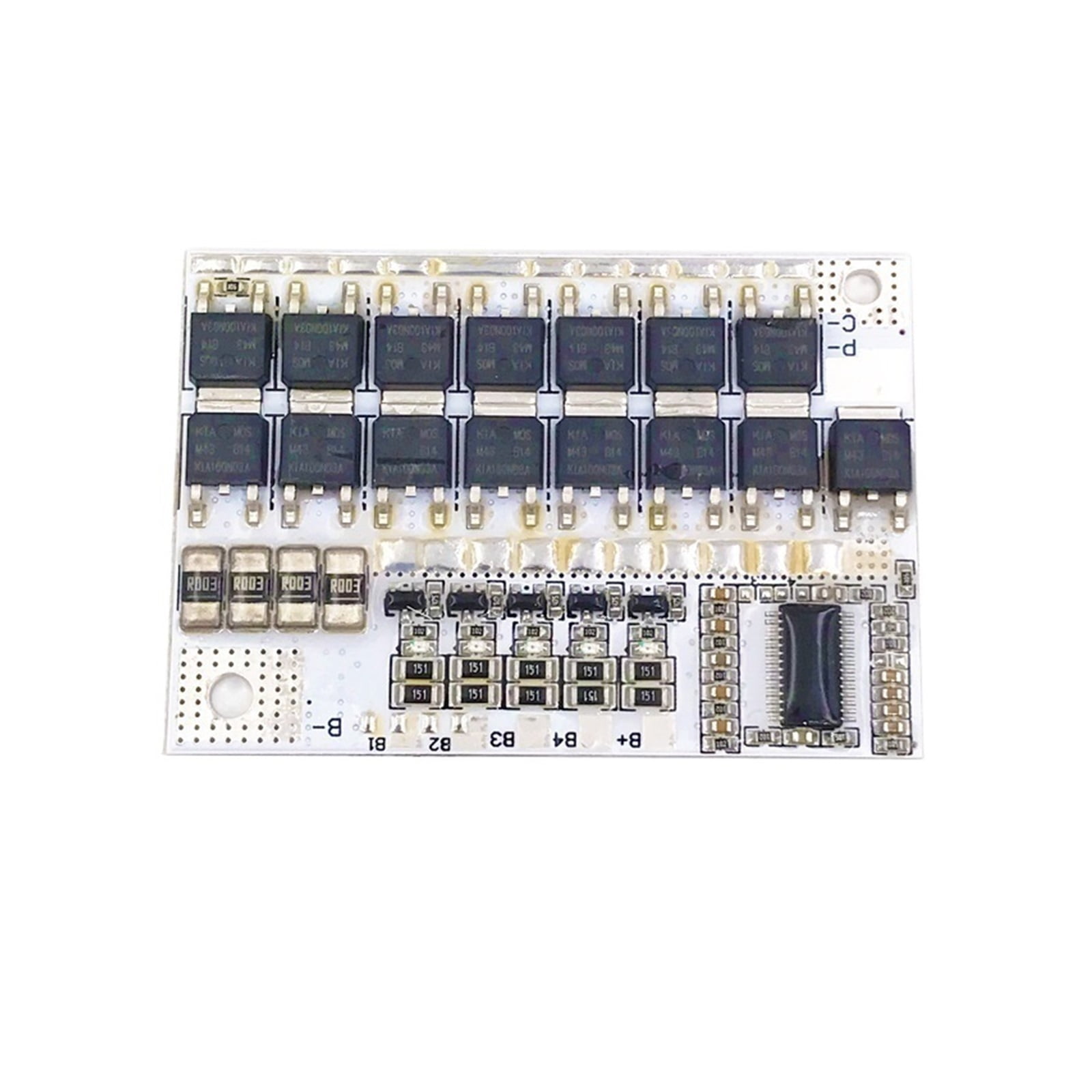 5S 18V 21V 100A BMS Lithium Battery Board With Balanced For 21V 18V ...