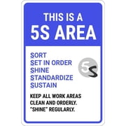 5s Safety Signs
