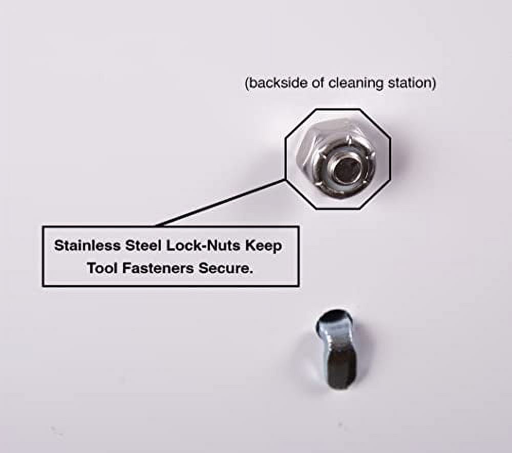 5S Housekeeping Shadow Board Broom Station Green (with Broom Kit ...