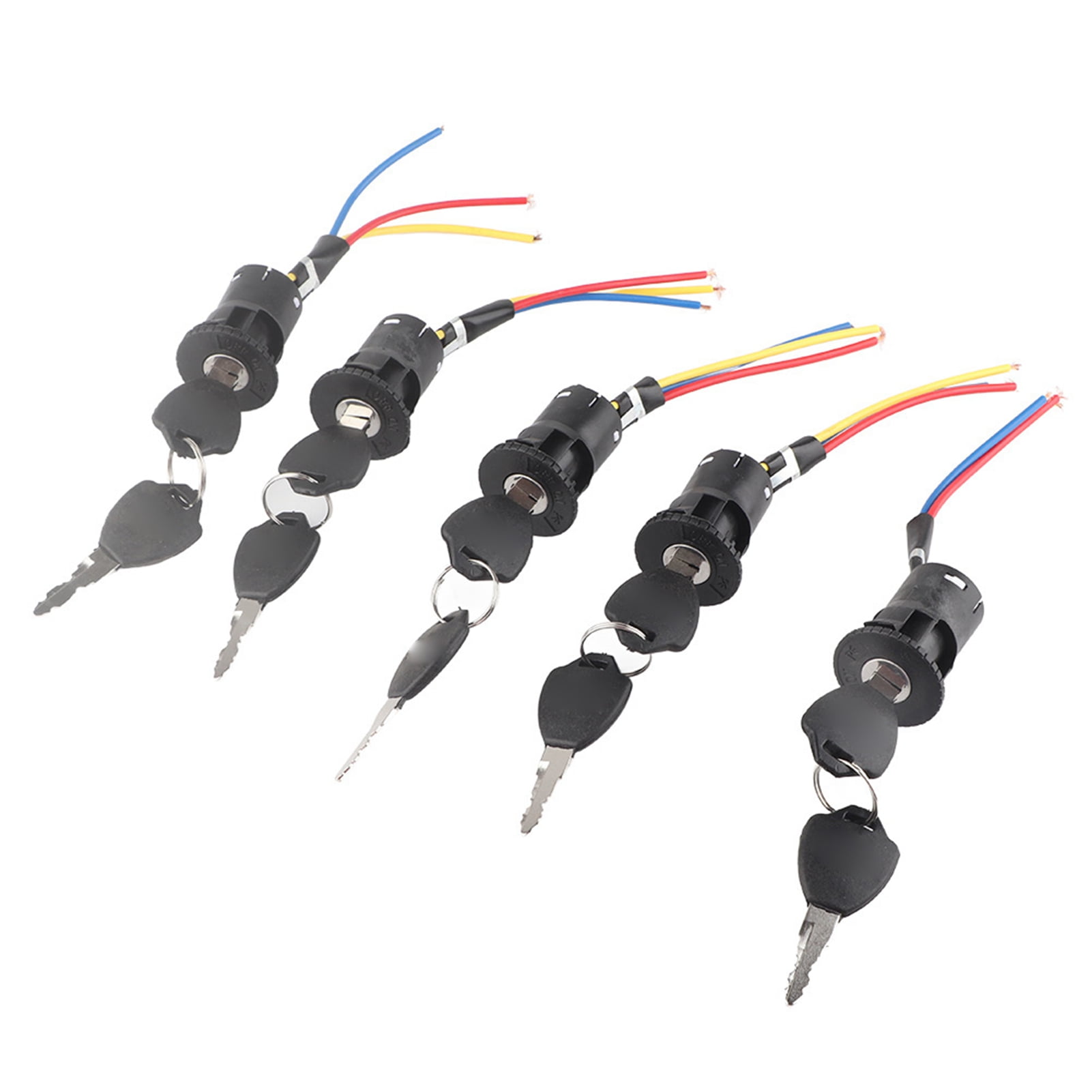 5Set Electric Bicycle Electric Scooter Power Supply Lock Key Switch ...