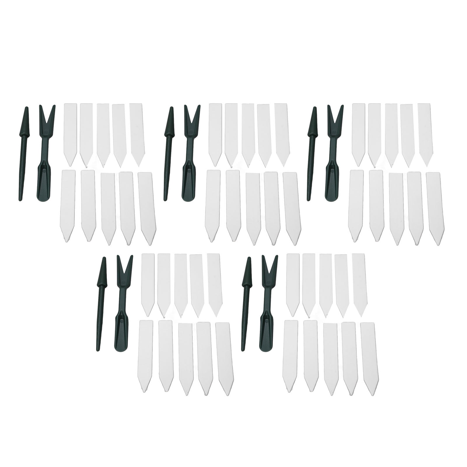 5Set Garden Hole Punch Dibbler Seedling Transplanter Hand Dibber Tool ...