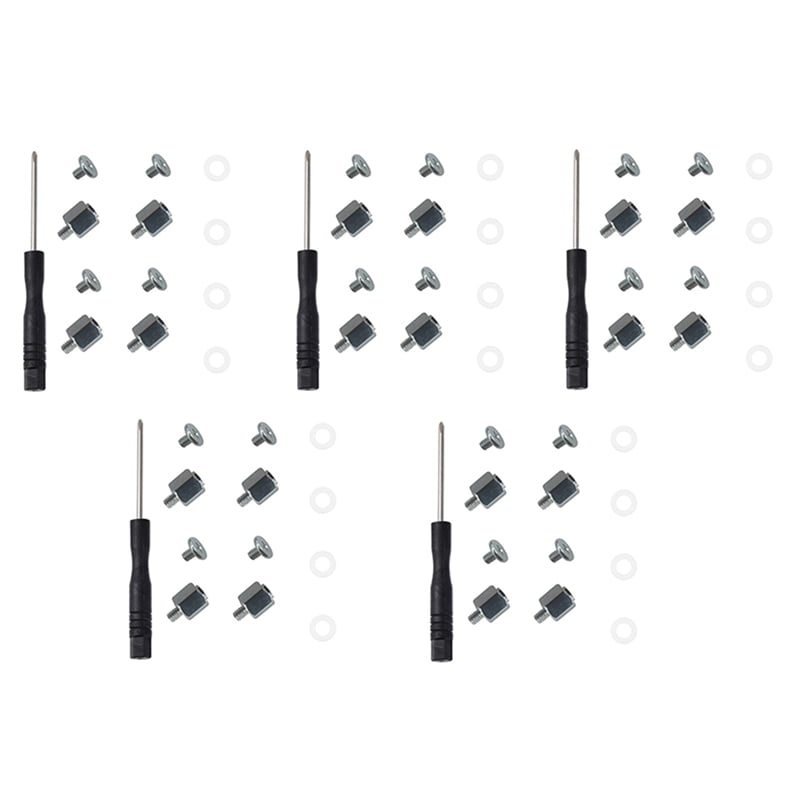 5Set M.2 SSD Screw Kit NGFF NVME SSD Standoff Mounting M.2 NGFF/NVMe ...