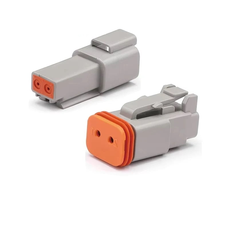 5Sets DT 2Pin 2Way Deutsch DT04-2P DT06-2S Waterproof Electrical Wire ...