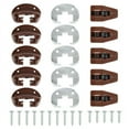 Replacement Drawer Track Slide Kit, 5 Sets Track Drawer Guides for ...
