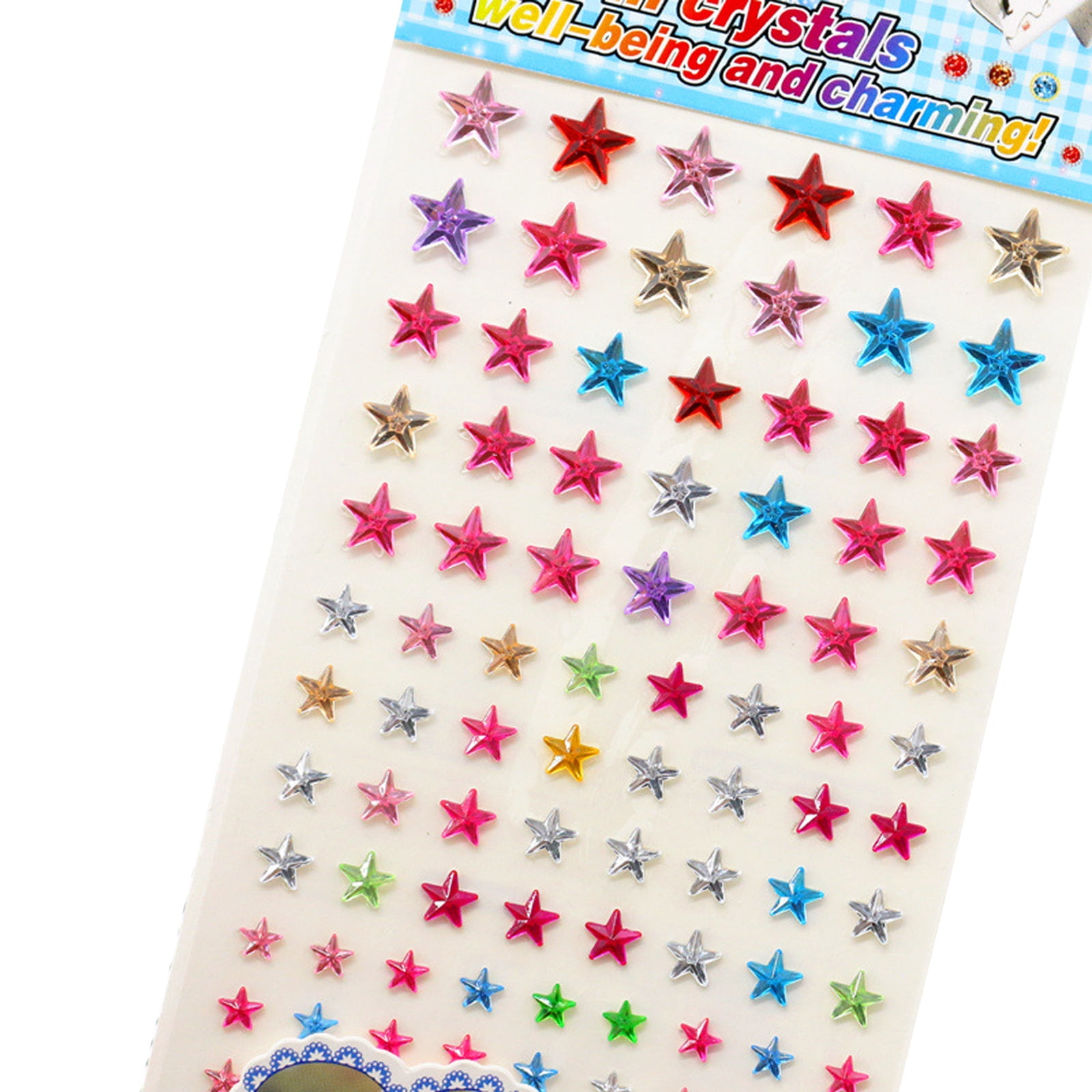 5Sheets Sticker,Selfs Adhesive Rhinestones Jewel Sticker,Resin Diys ...