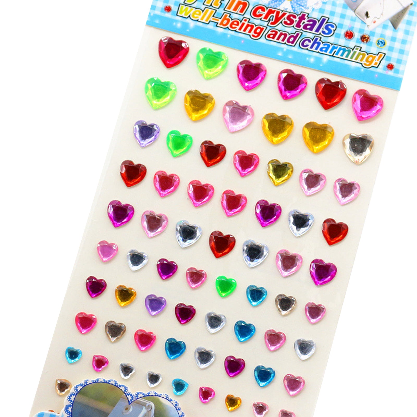 5Sheets Sticker,Selfs Adhesive Rhinestones Jewel Sticker,Resin Diys ...