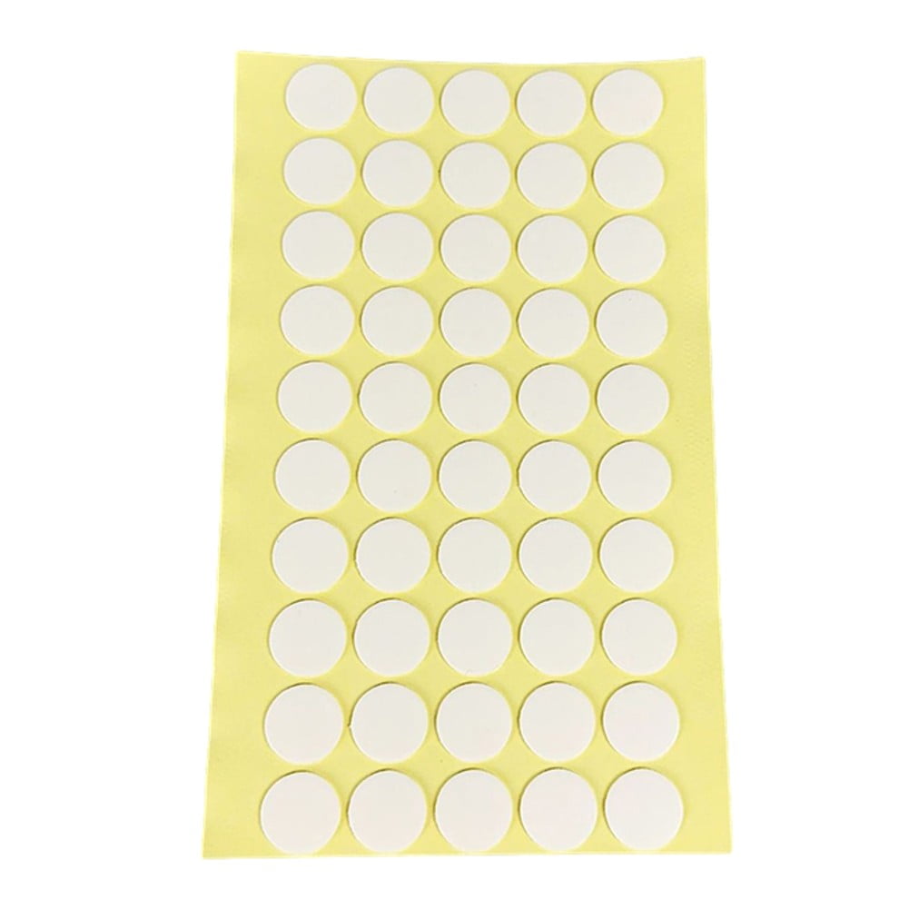 5Sheets Transparent Round Acrylic Double-Sided Tape Traceless Glue Dot ...