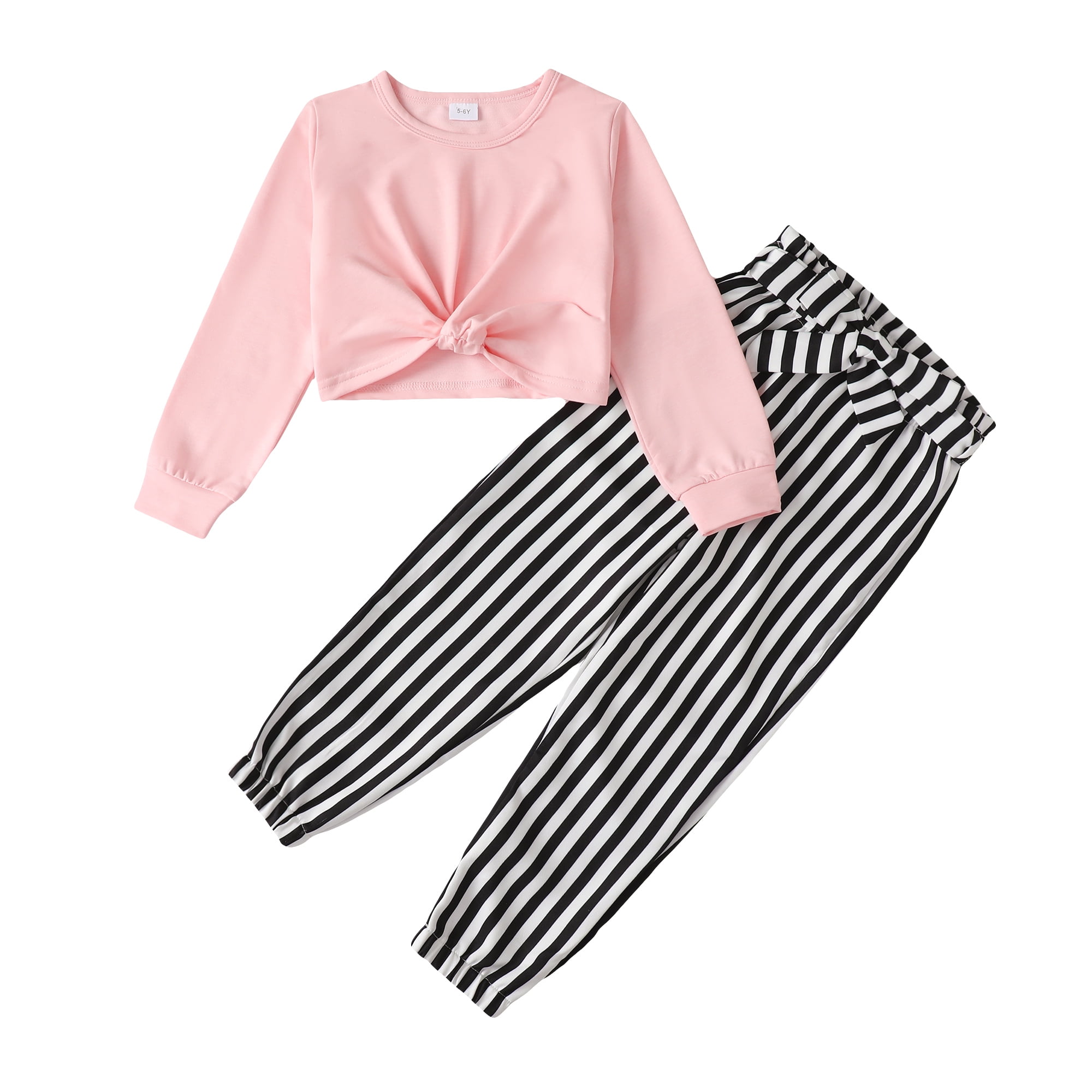 5T Baby Girls Clothes 6 Years Little Girls 2PCS Fall Winter Outfits Set ...