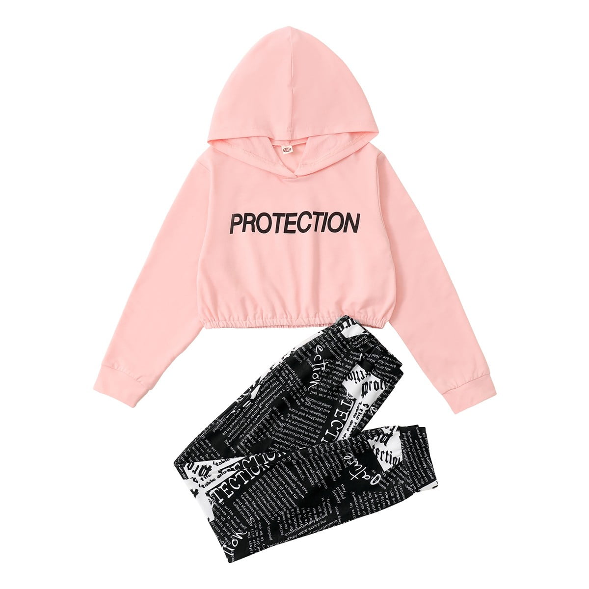 Kids 5T-10 Years Little Girls 2PCS Fall Winter Outfits, Long Sleeve ...