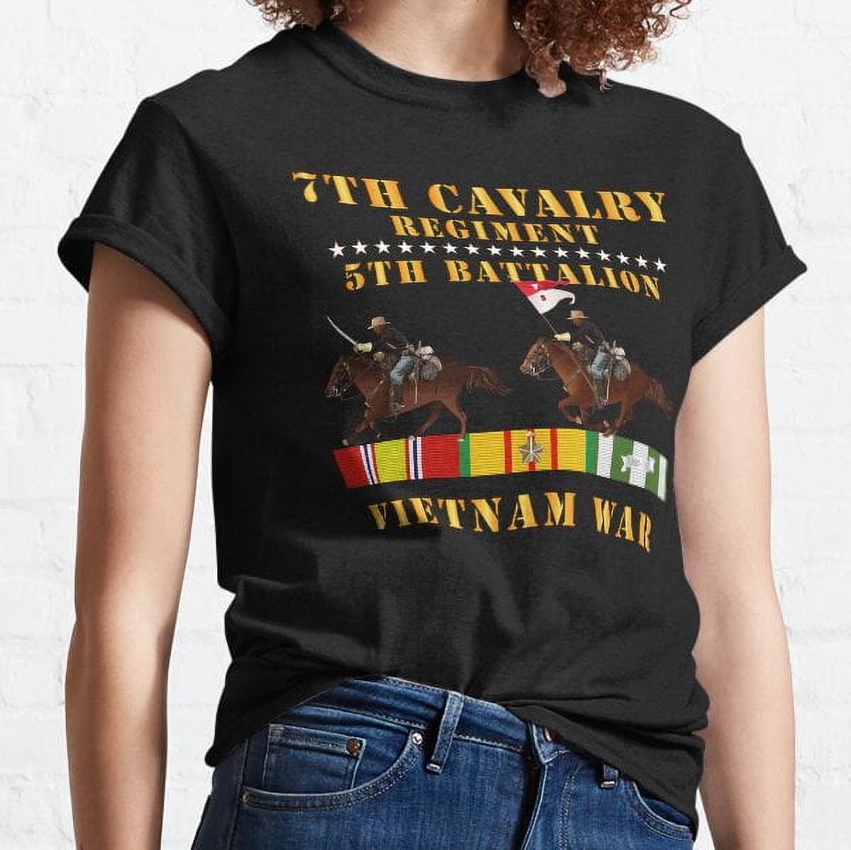 5Th Battalion, 7Th Cavalry Regiment Vietnam War Wt 2 Cav Riders And Vn ...