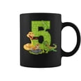 5Th Birthday Snake Lizard Reptile 5 Year Old Birthday Party Coffee Mugs ...