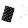 5V 10W Solar Panel With USB Output Portable Outdoor Solar Phone Charger ...