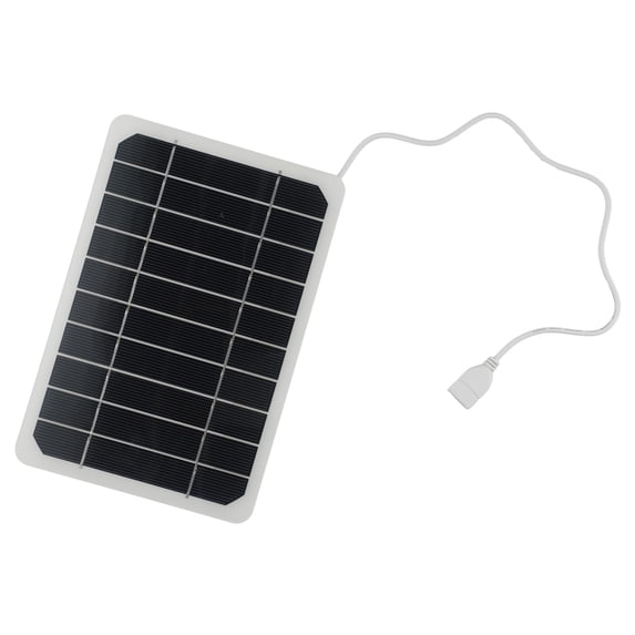 5V 10W Solar Panel With USB Output Portable Outdoor Solar Phone Charger ...