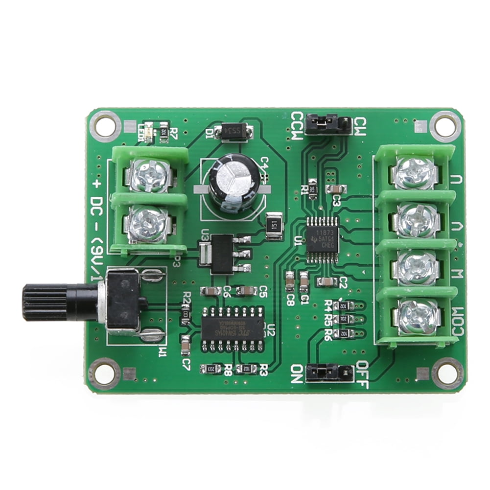 5V-12V DC Brushless Motor Driver Board for 3/4 Wires Hard Drive Motor ...