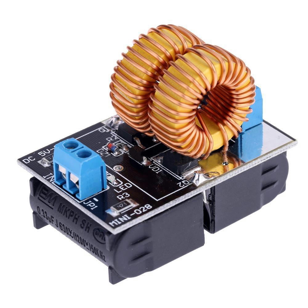 5V-12V Low Voltage ZVS Induction Heating Power Supply Module + Heater ...