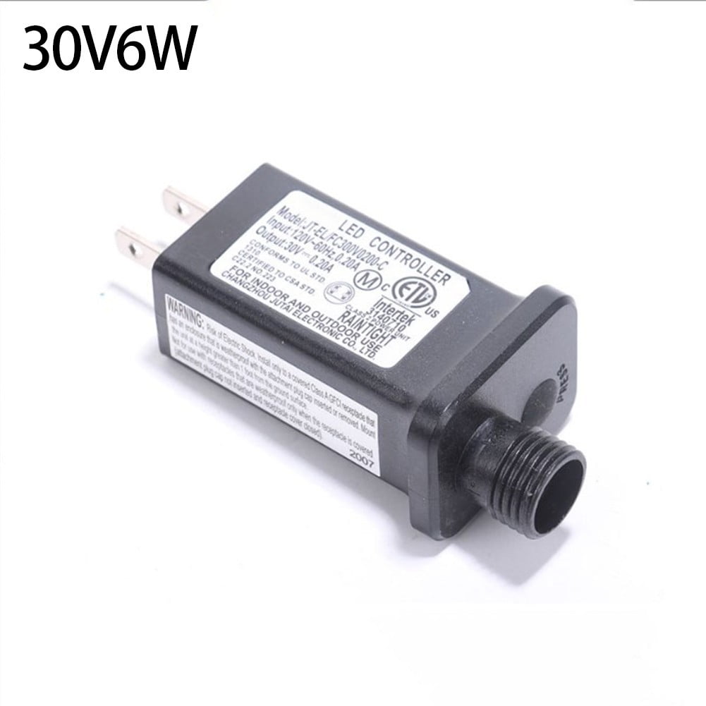 5V/24V/30V LED Fairy Light Power Adapter US Transformer Driver Power ...