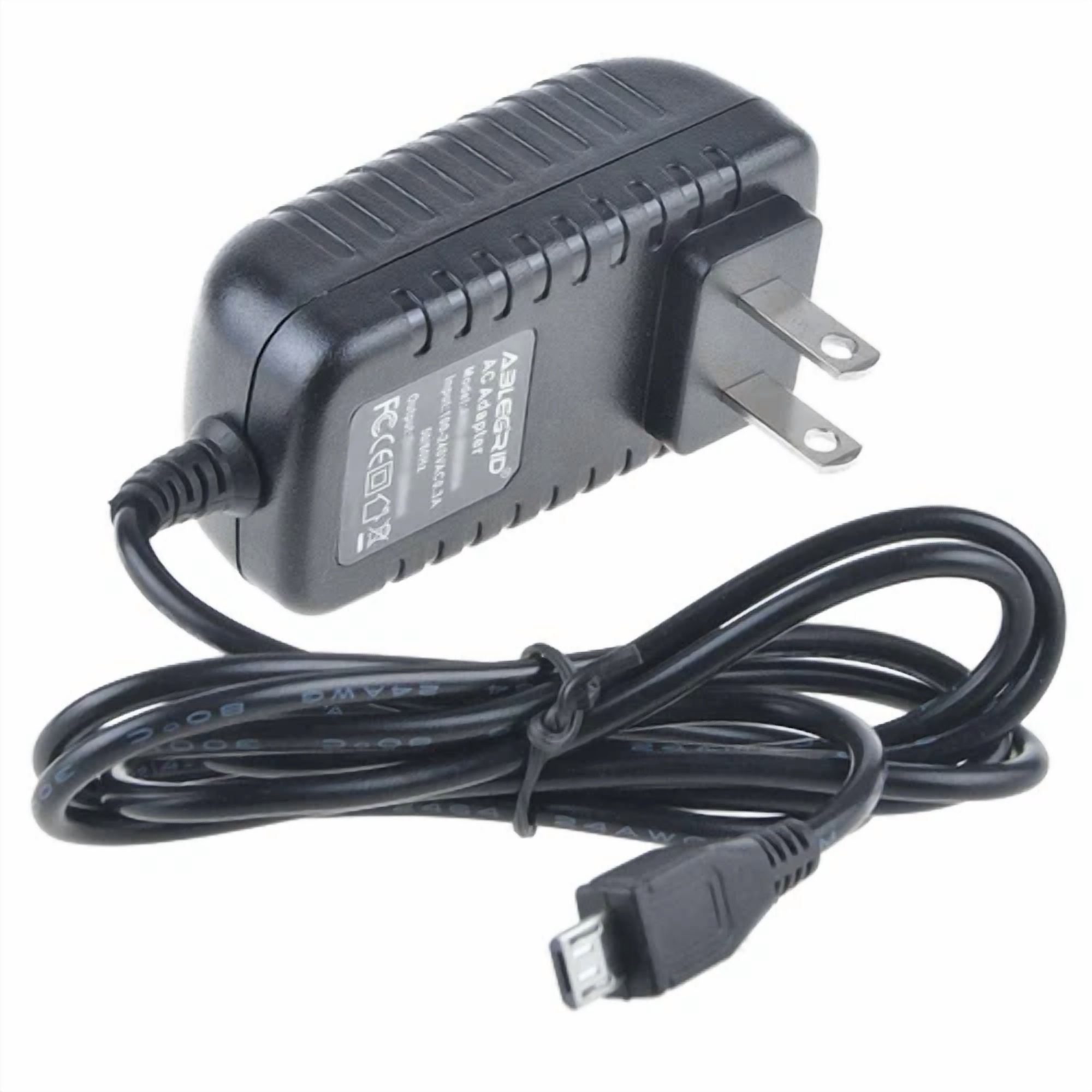 5V 2A Micro Usb Ac/Dc Charger Adapter Cable Power Supply For Raspberry ...