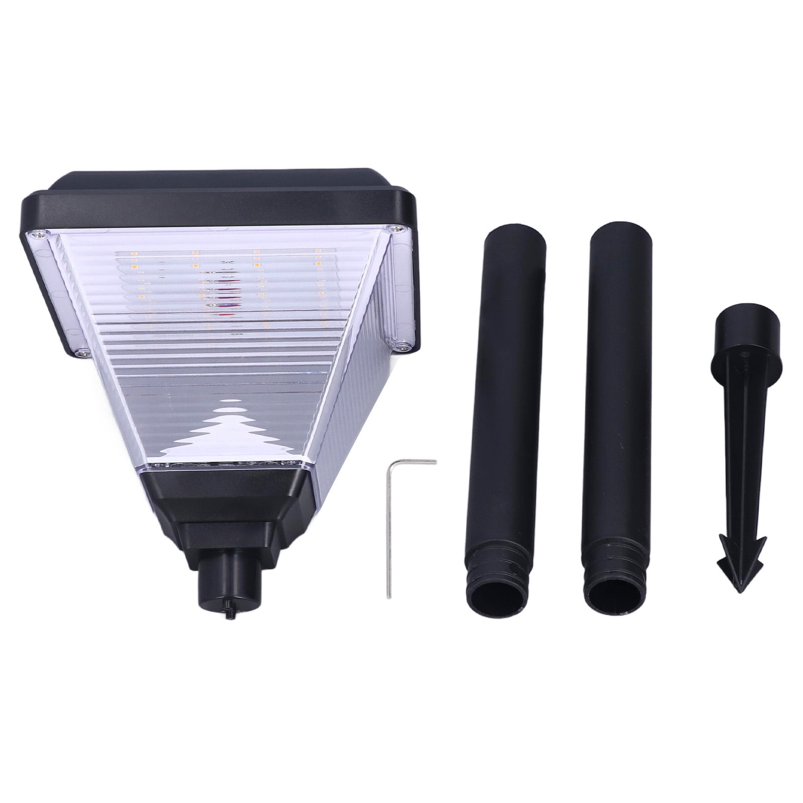 5V 2W Monocrystalline Solar Panel Post Lamp Fixed Waterproof LED Pillar ...