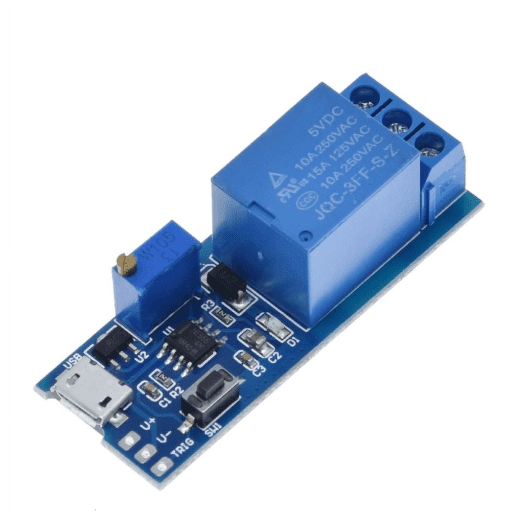 5V-30V Delay Relay Timer Module Trigger Delay Switch Adjustable Relay ...