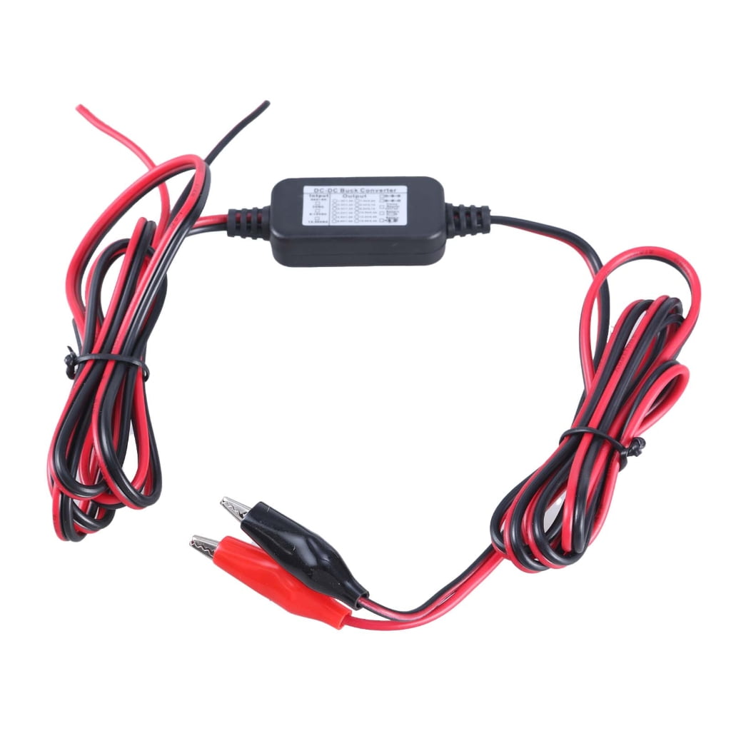 5V~30V to 3V1A Clip Cable Step Down Power Adapter Cord Efficient Power ...