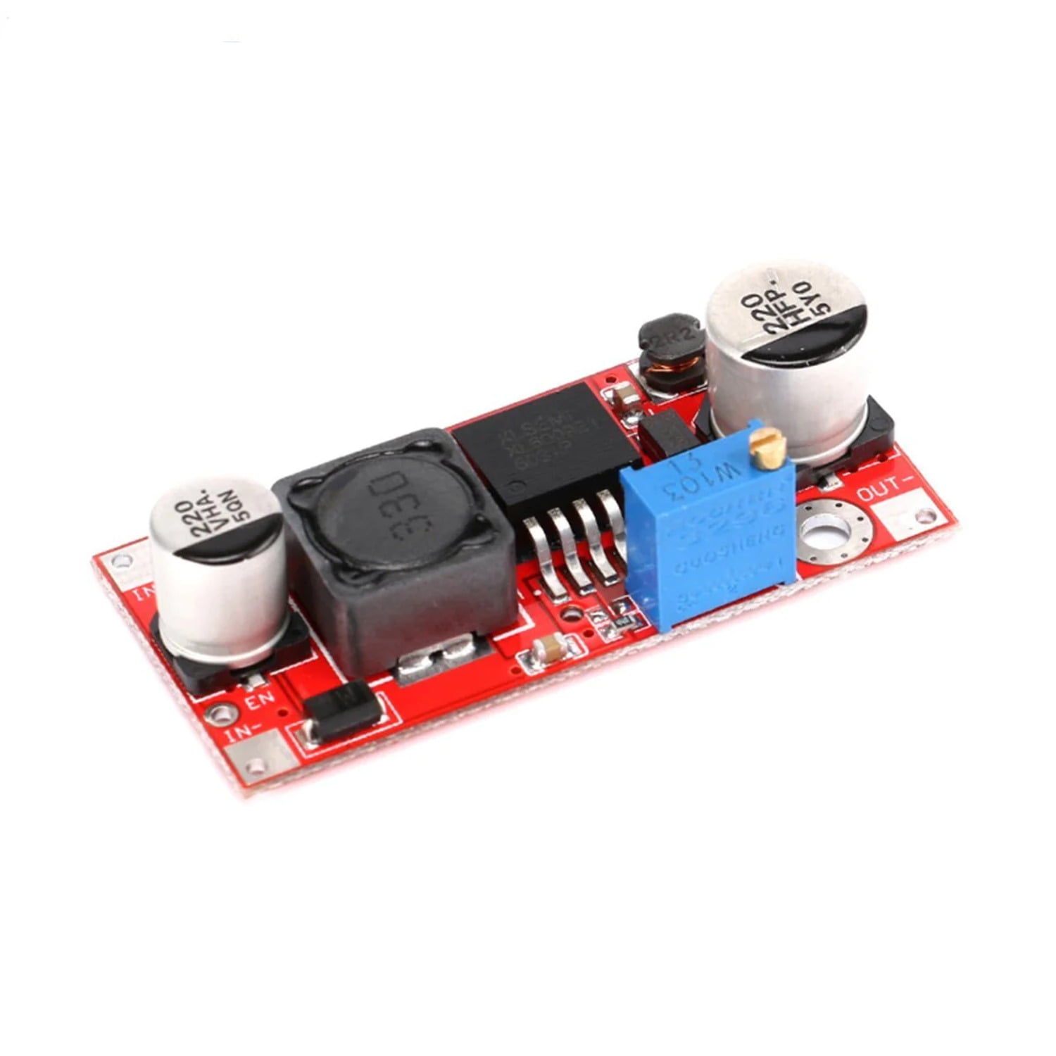 5V-32V Input to 6V-48V Output Adjustable Boost Step Up XL6009 DC-DC ...