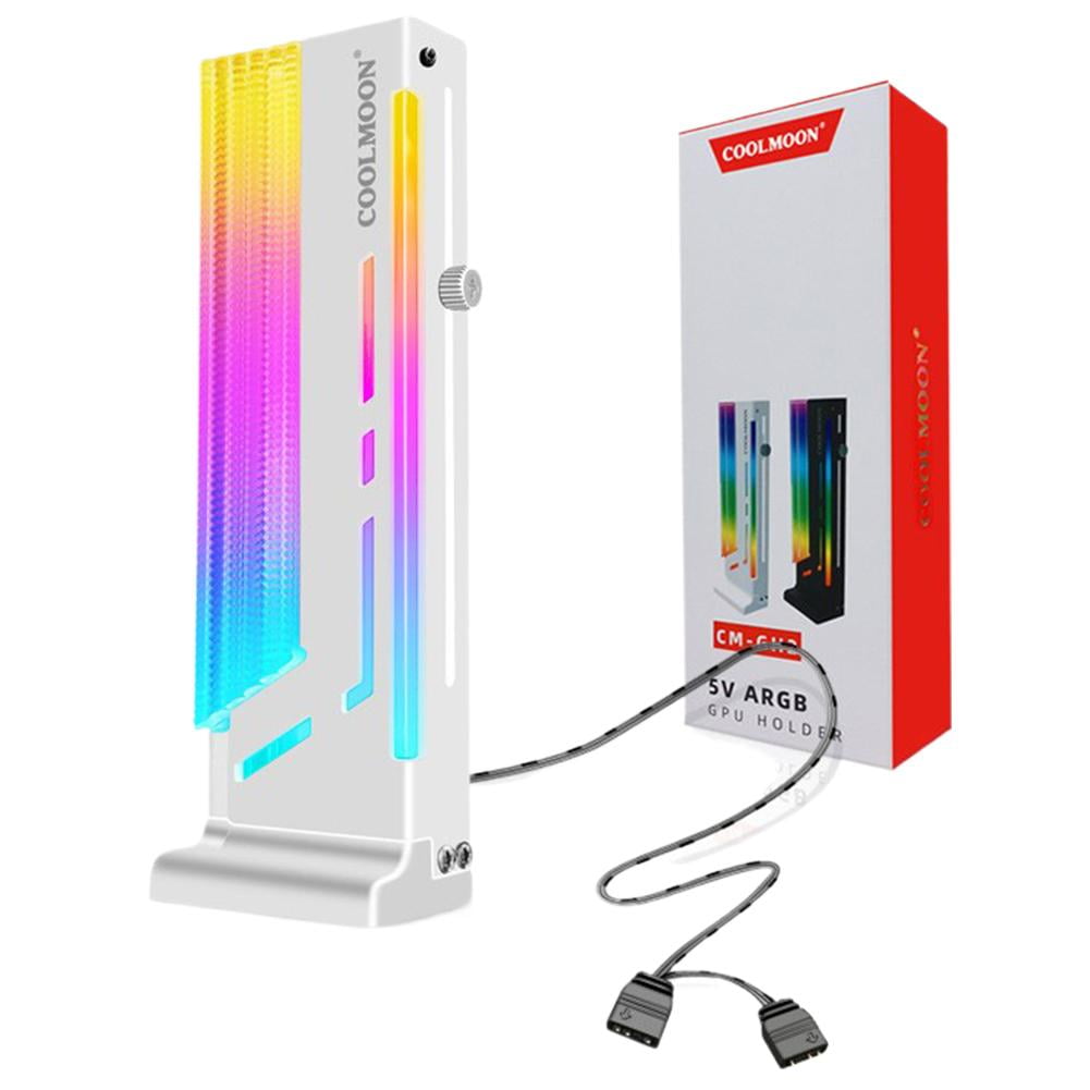 5V 3Pin ARGB Graphics Card Bracket Vertical GPU Support Computer ...
