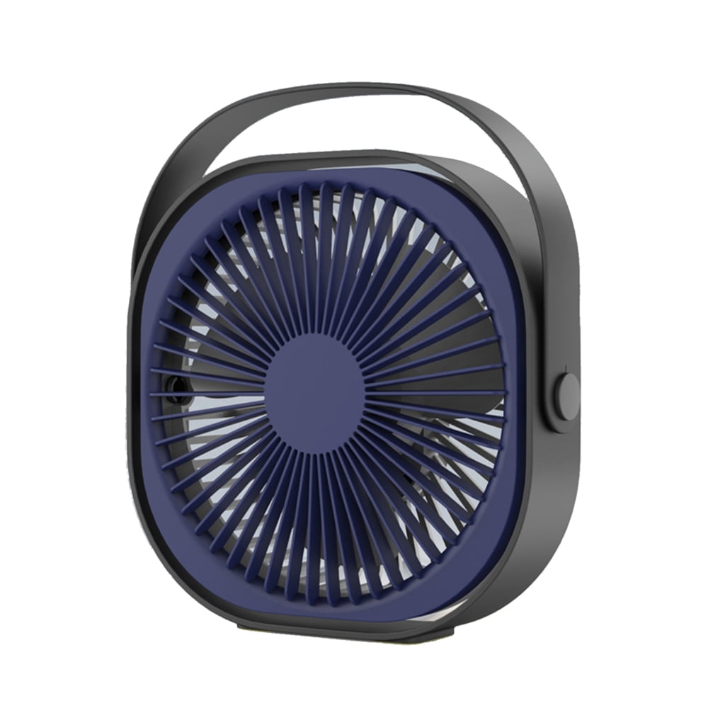 5V 3W Portable Fan USB Charging Table Fan 360° Rotatable 3 Speed ...