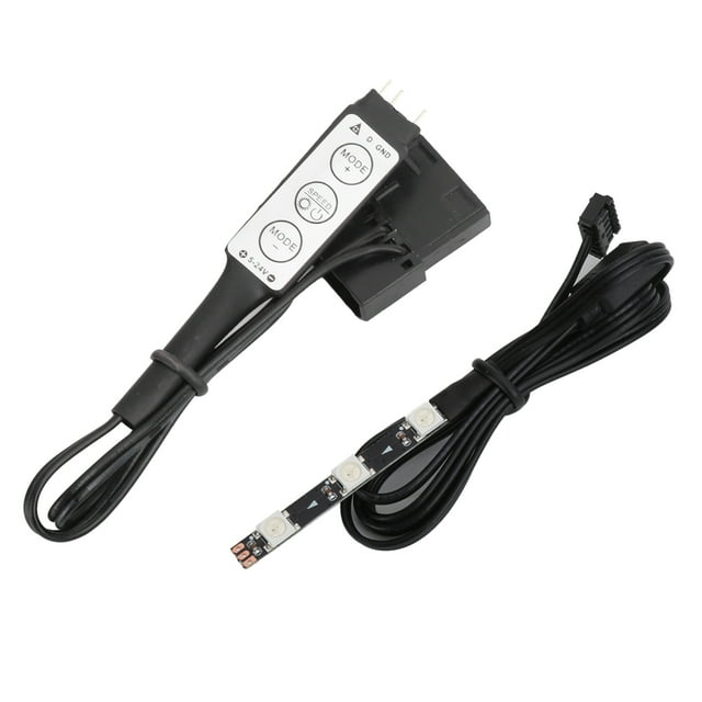 5V Computer Water Cooler Block LED Strip CPU Water Cooling Block Light ...