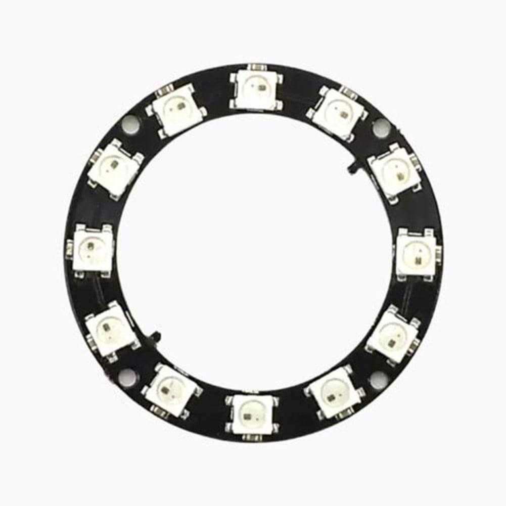 5V Individual Addressable RGB LED Ring for Arduino W 812 - Walmart.com