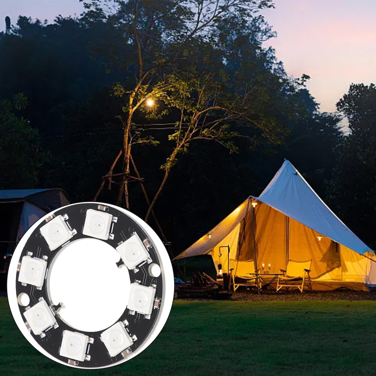 5V Individually Addressable RGB LED Ring for Arduino Projects - Walmart.com