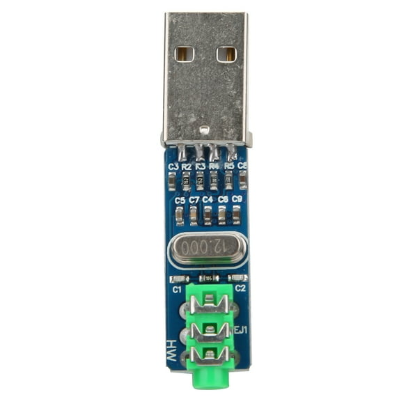 5V Mini USB DAC Decoder PCM2704 USB Sound Card Analog DAC Decoder ...