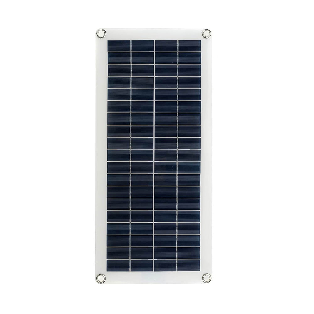 5V Regulated Output Solar Panel, Semi-Flexible Polycrystalline Silicon ...