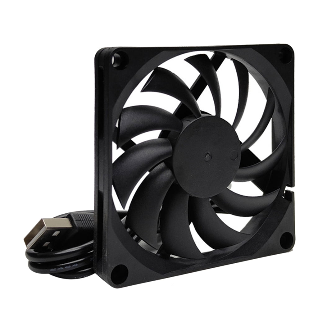80x80x10MM USB 5V Cooling Fan Portable Cooling Fan for Tablet TV ...
