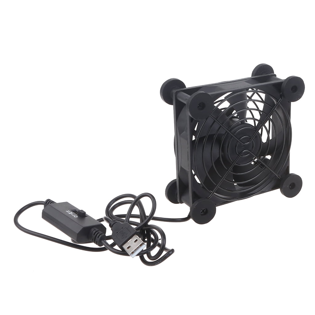 5V USB Powered PC Router Fans High Airflows Quiet Cooling Fan for ...