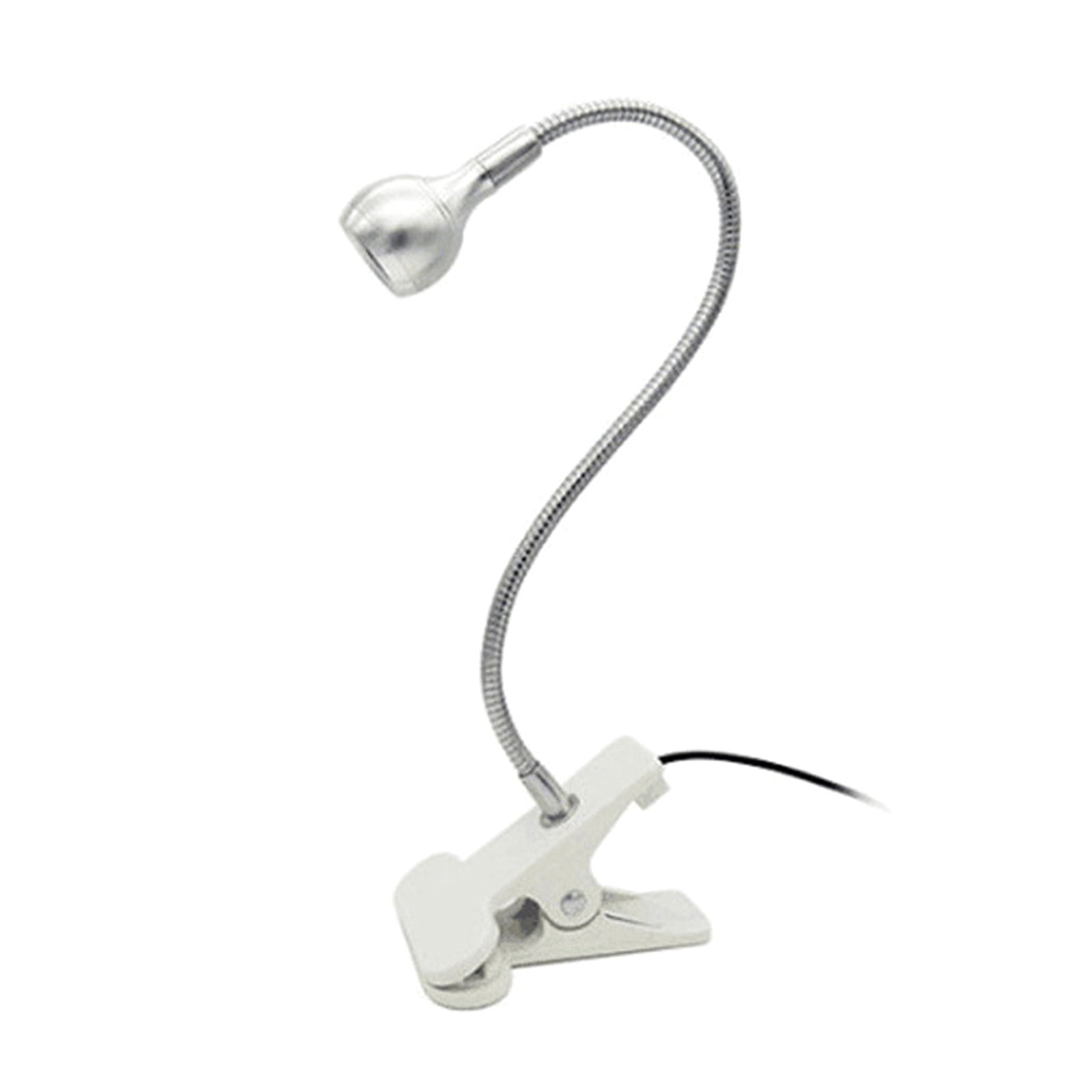 5V USB UV LED Light Fixtures with Gooseneck and Clamp Mini Desk Light ...