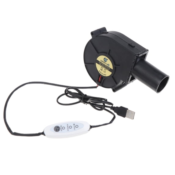 5V Usb Blower Speed Adjuatable Grill Wood Stove Fan 9733 Outdoor ...