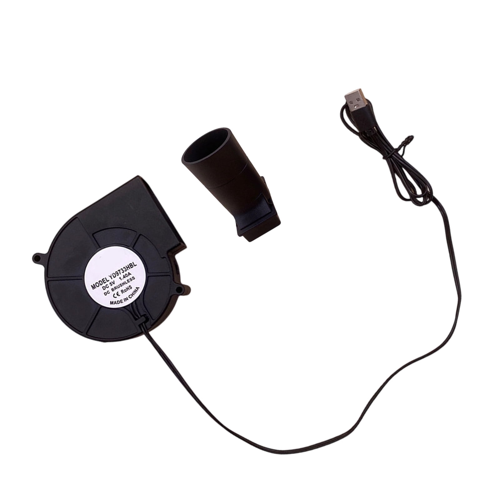 5V Variable Speed Centrifugal Blower Fan For Quick Charcoal Ignitions ...