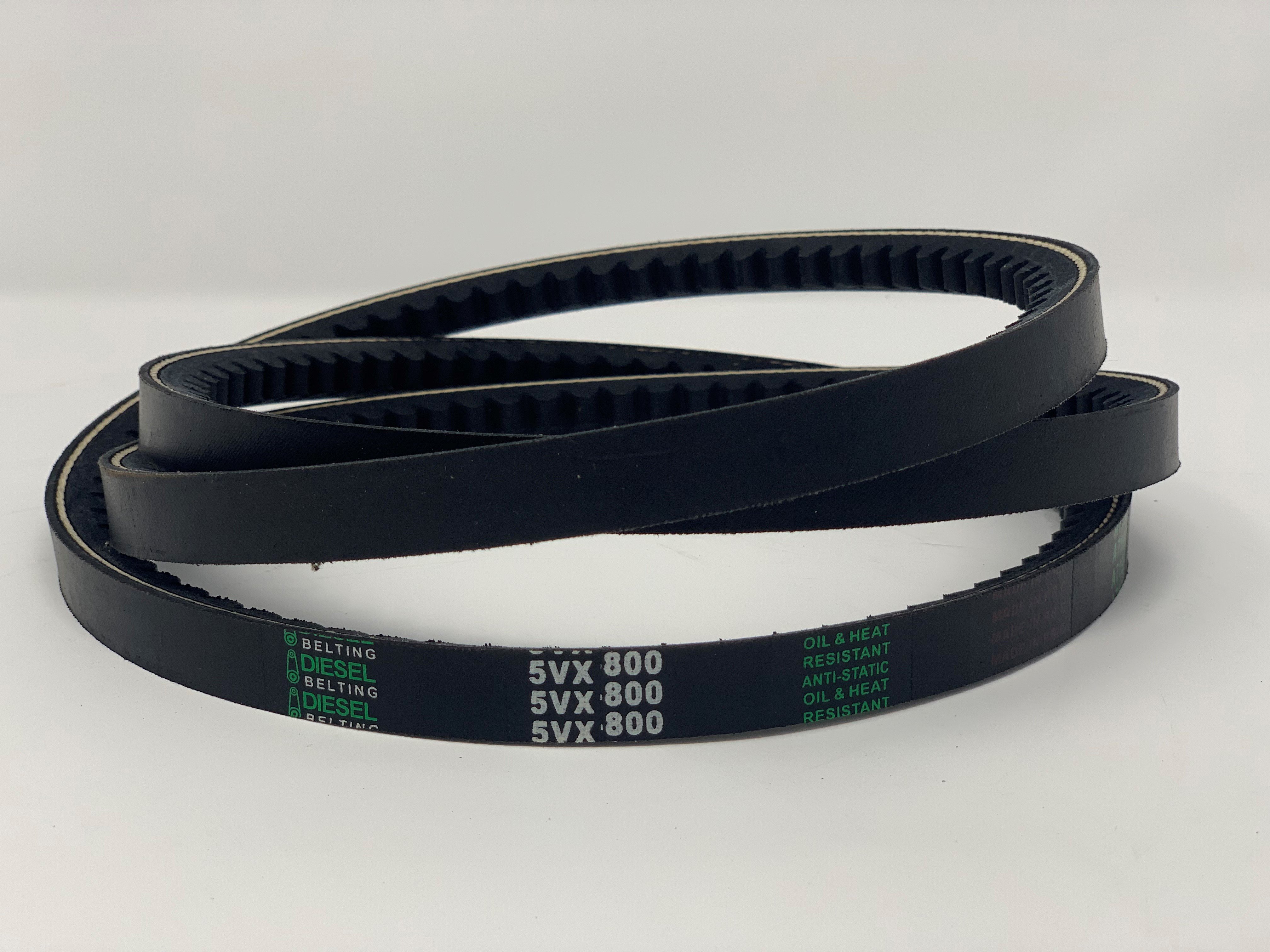 5VX800 Cogged V-Belt 5/8 x 80in Outside Circumference - Walmart.com