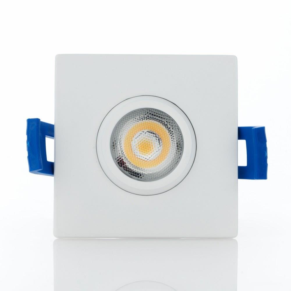 5W 1 Led 2 inch Mini Square Gimbal (Set Of 4) in Contemporary Style-1.5 ...