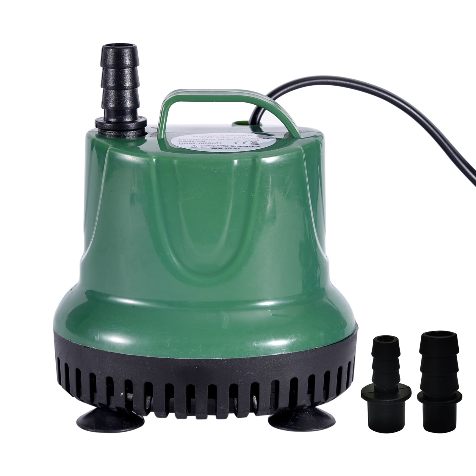 5W 350LH Submersible Pump Fountain Pump with Power Cord Ultra Quiet ...