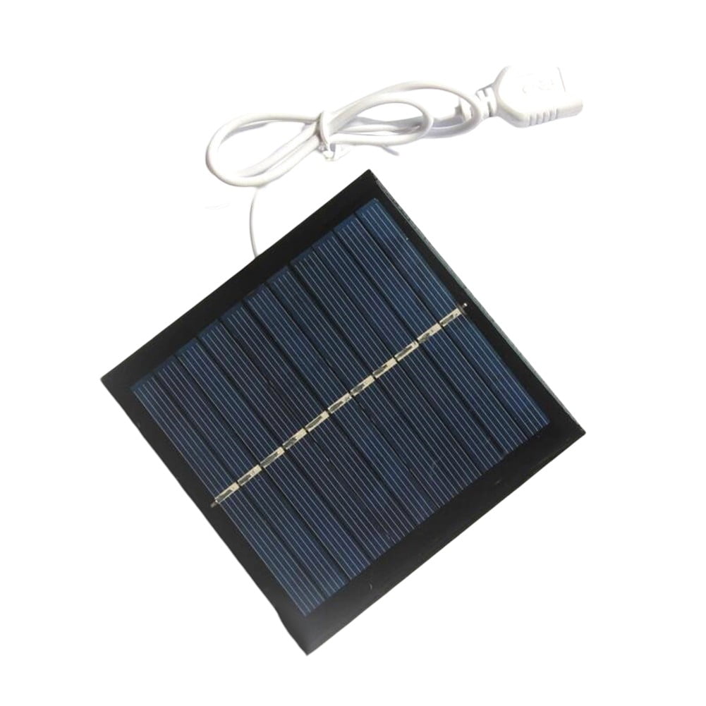 5W 5.5V Solar Panel With Usb Output Solar Charger Can Charge 3.7V-5V ...