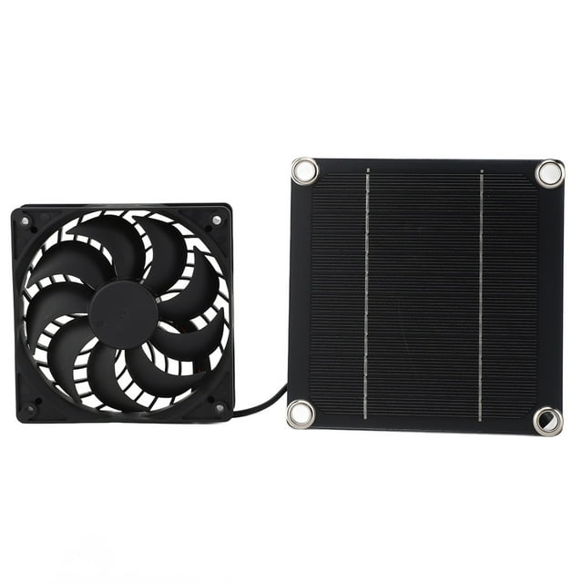 5W 5V Monocrystalline Silicon Solar Panel Fan Kit Solar Photovoltaic ...