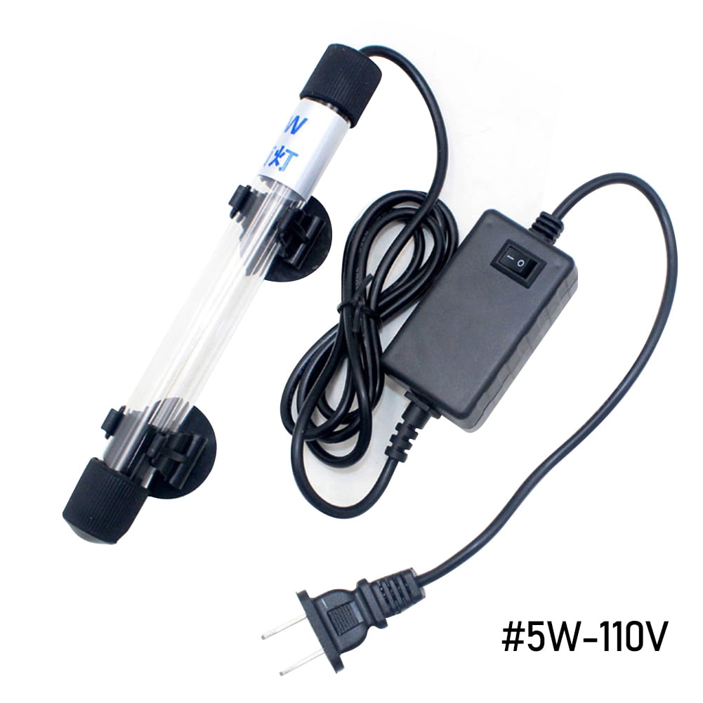 5W/7W/9W/11W/13W Aquarium UV Sterilizer Lamp Light Water Cleaner for ...