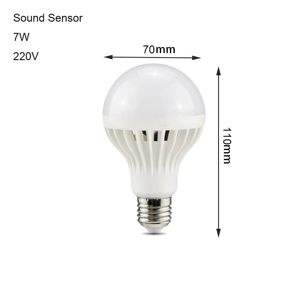 5W/7W/9W Automatically Detector Energy-saving High Sensitivity Smart Bulb PIR Infrared Motion ...
