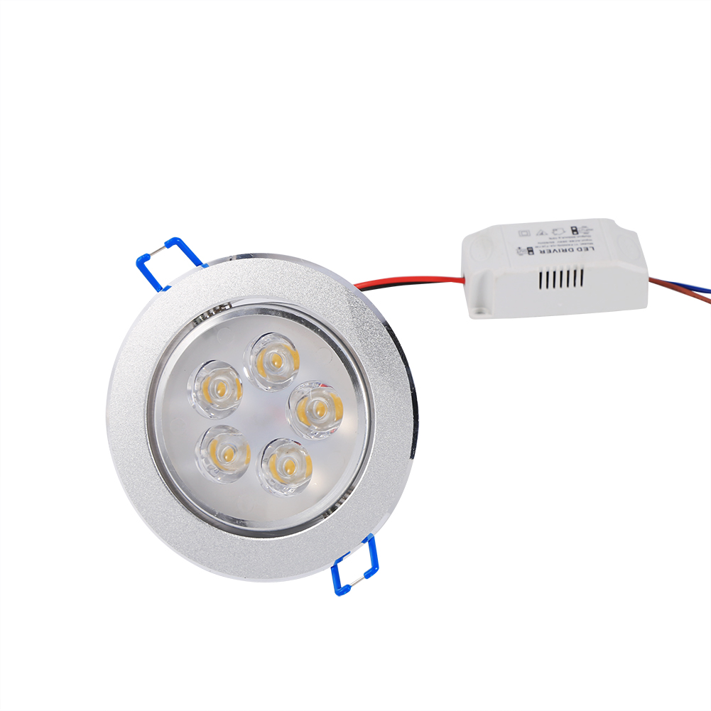 5W LED Ceiling Recessed Downlight Lighting Fixture Lamp Spot Light Warm ...