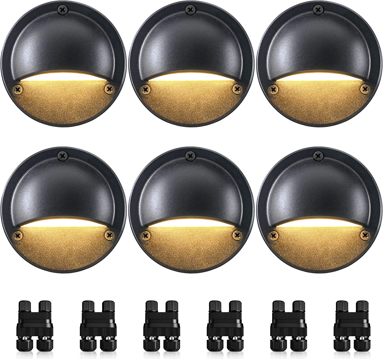 5W LED Low Voltage Deck Lights, 12-24V Step Lights Outdoor with ...