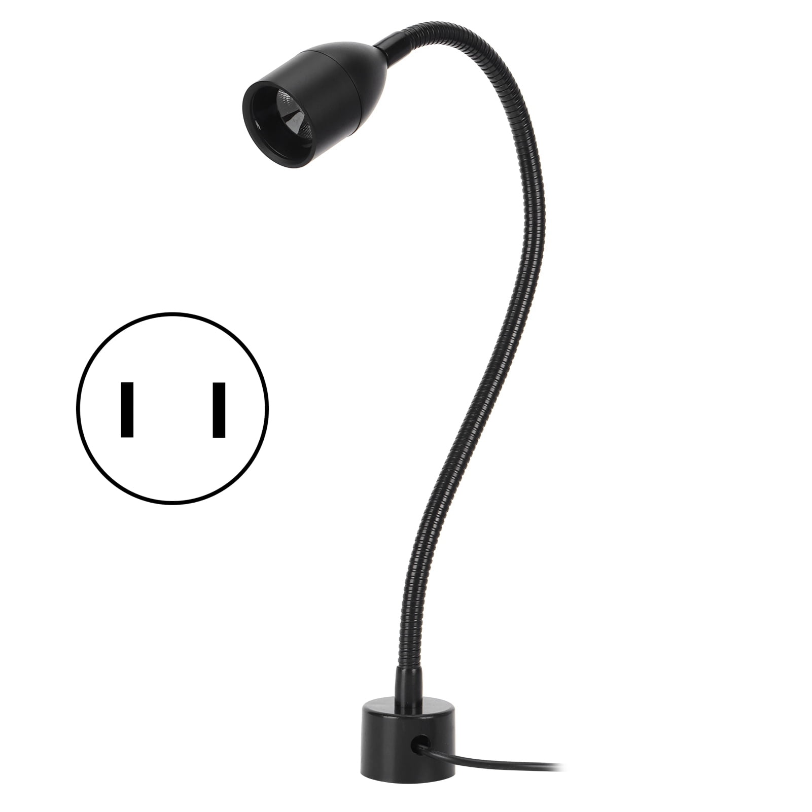 5W LED Work Light Flexible Gooseneck Magnetic Base for Sewing Machine ...
