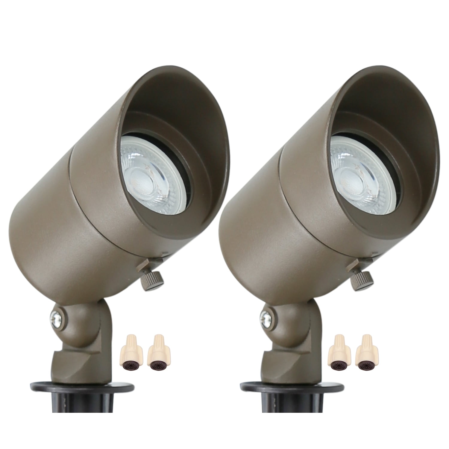 5W Landscape Spotlights (2-Pack) | Low Voltage Outdoor Spot Lights ...